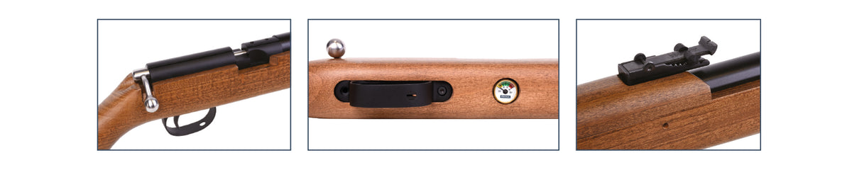 Diana MAUSER Air Rifle K98 .22 Caliber Wood Stock PCP Air Rifle – www ...